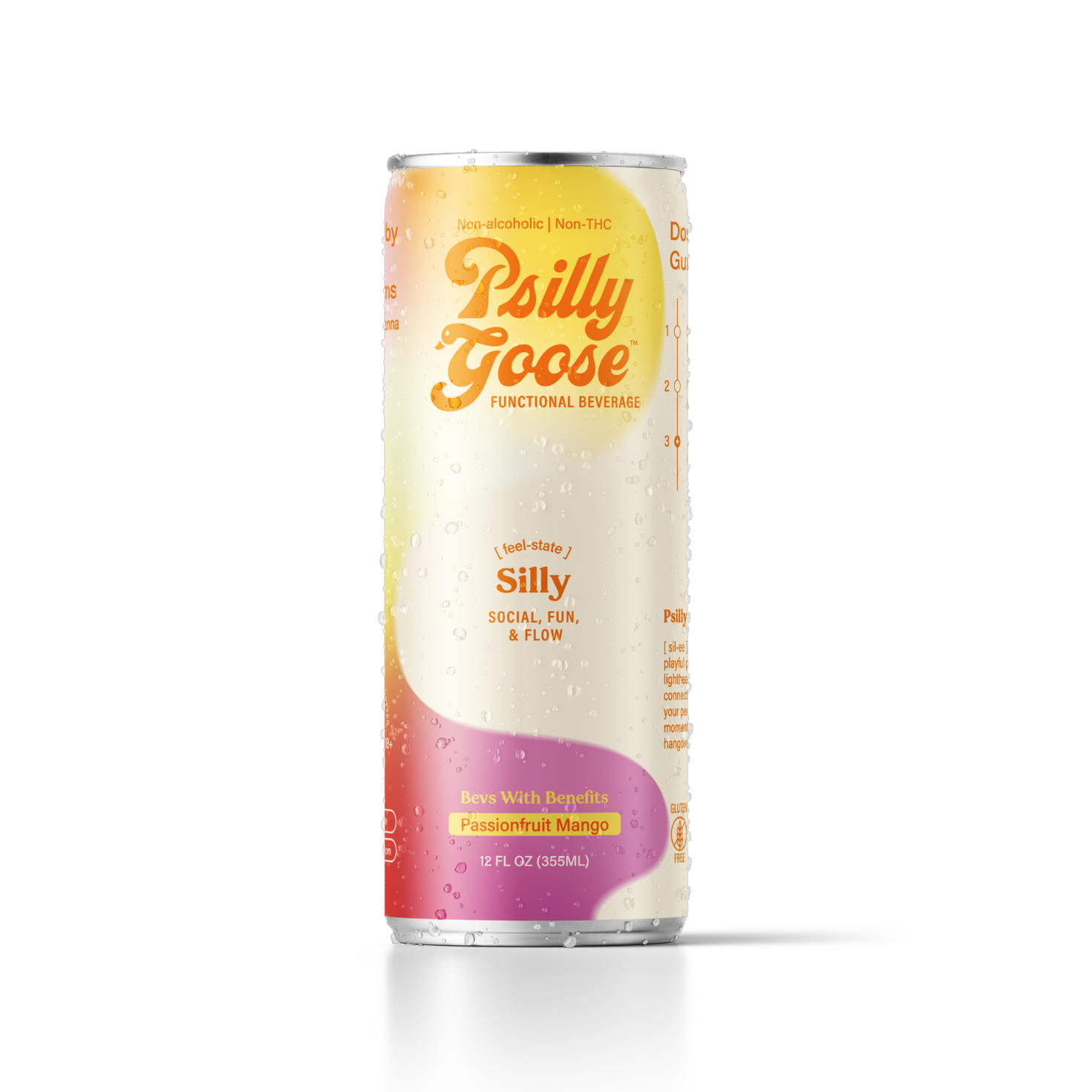 Silly Non Alcoholic Drink with Effects | Passionfruit Mango Flavor